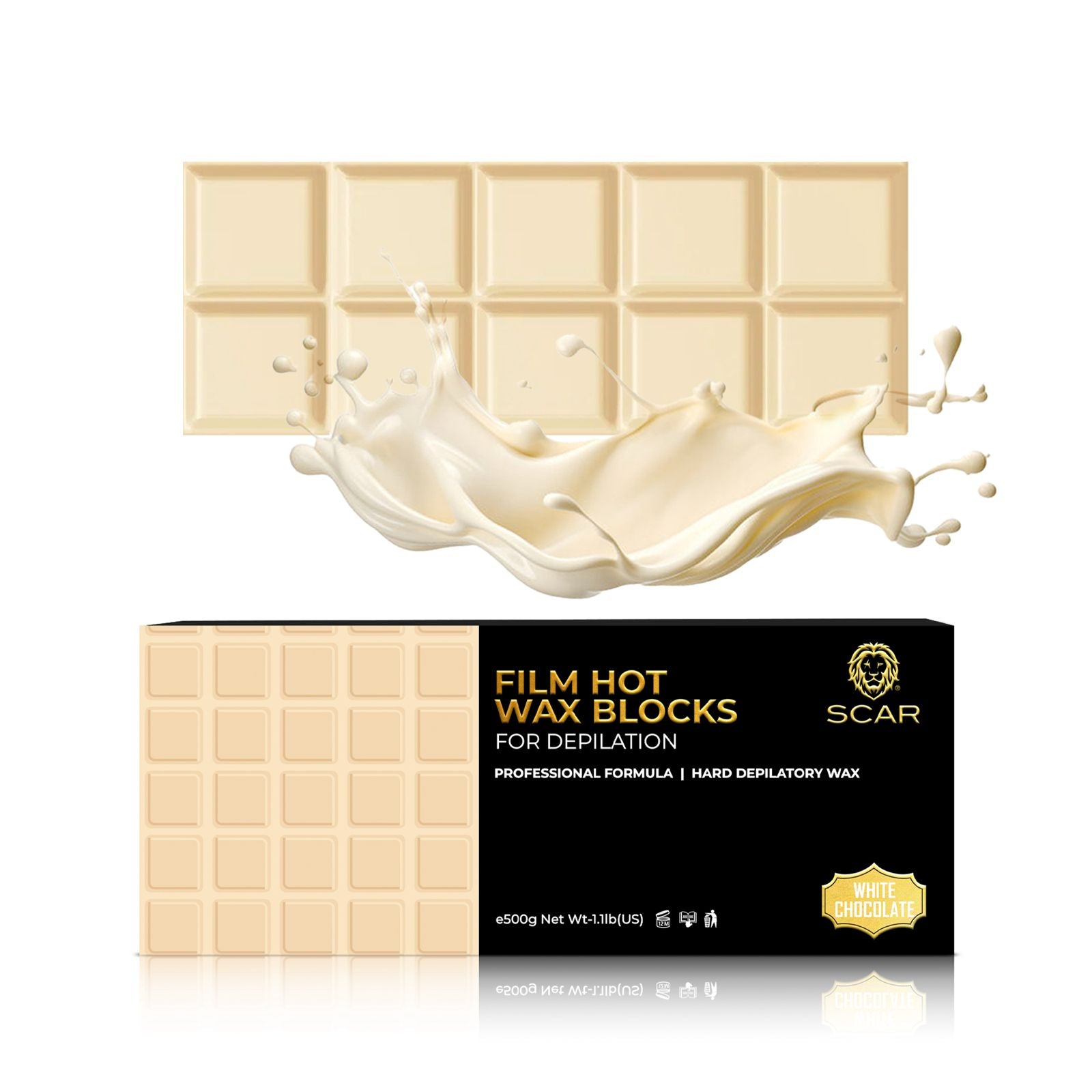 Scar Film Hot Wax Blocks White Chocolate 500g – Dayjour