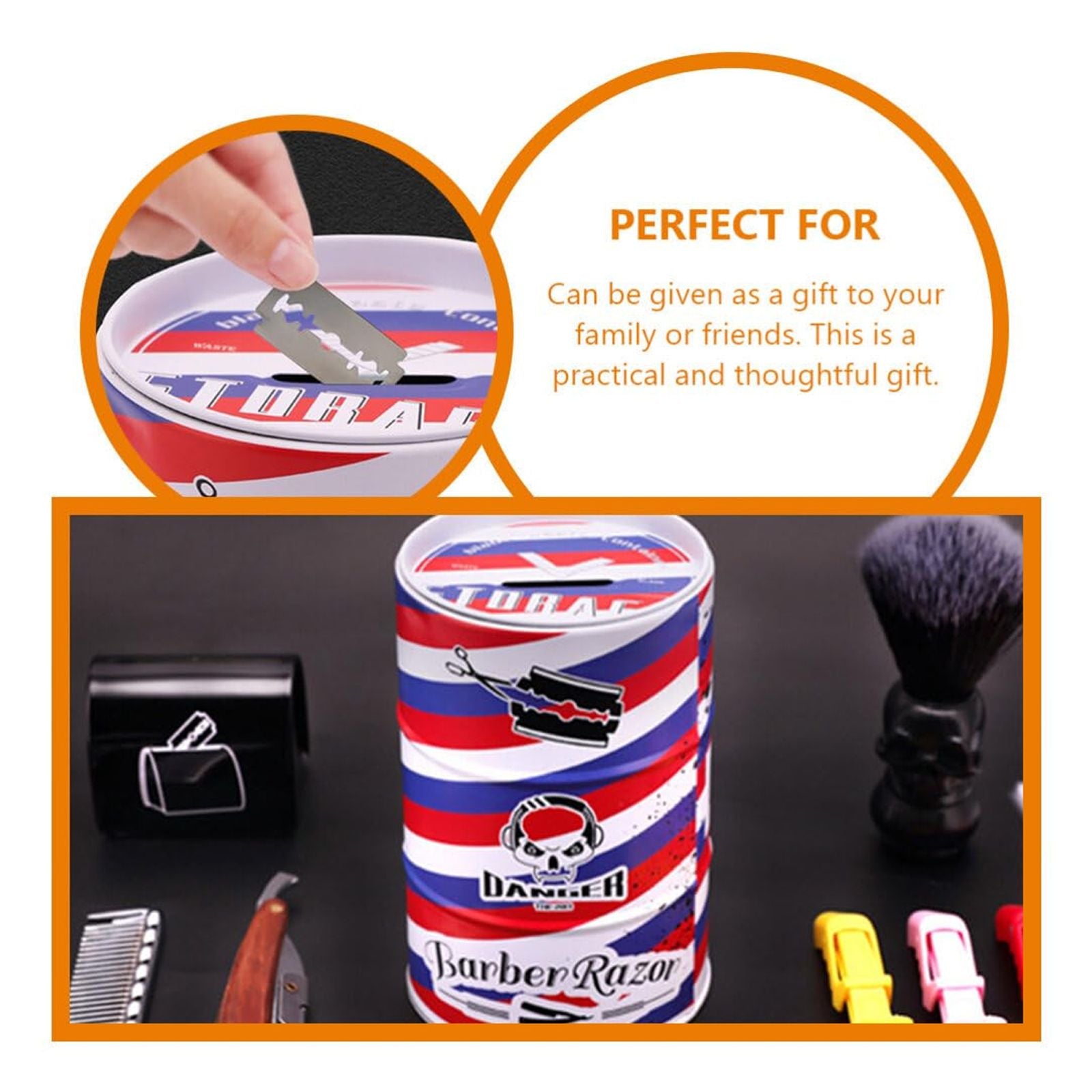 Razor Blade Disposable Container with design – Dayjour