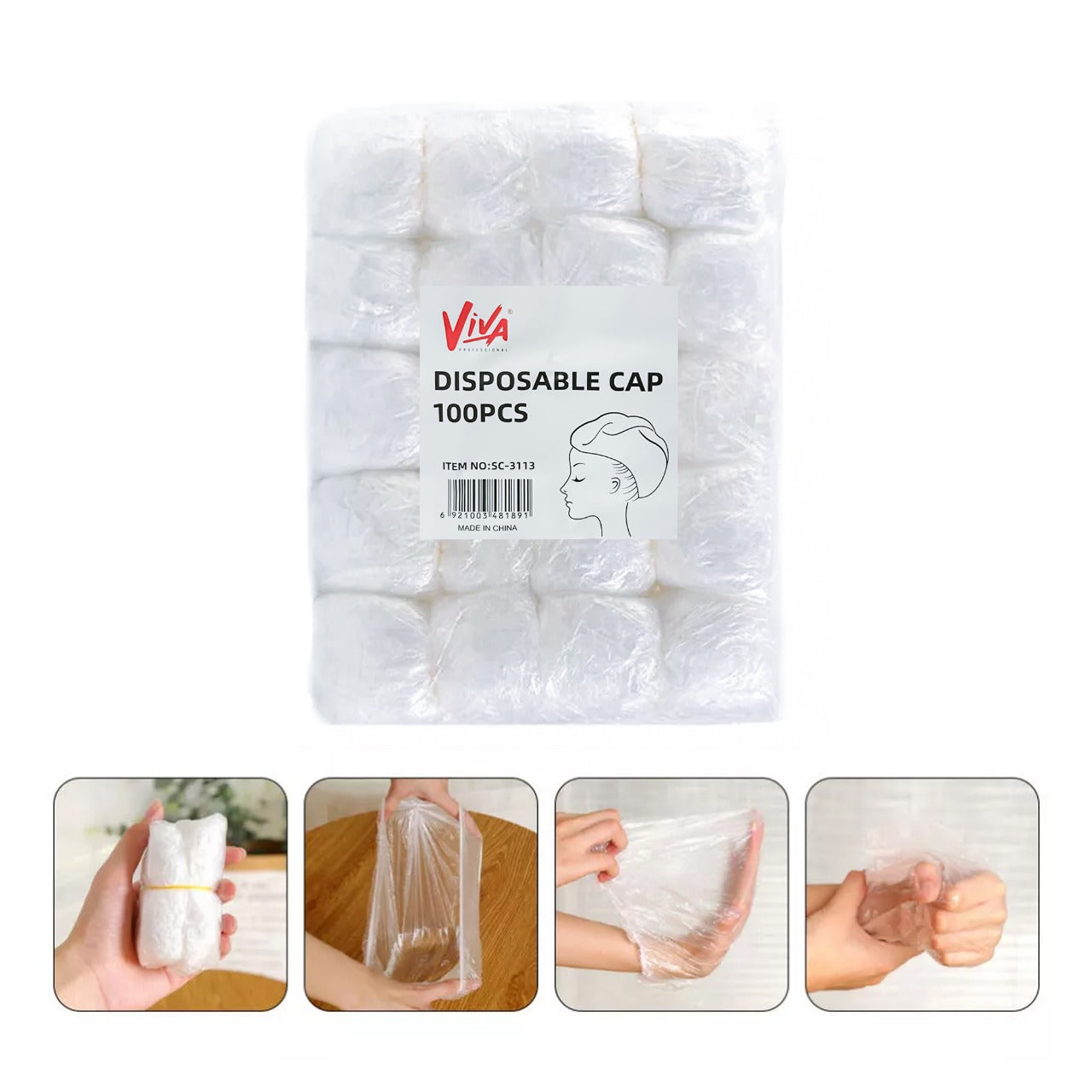Disposable Plastic Shower Caps | Disposable Caps for Salons – Dayjour