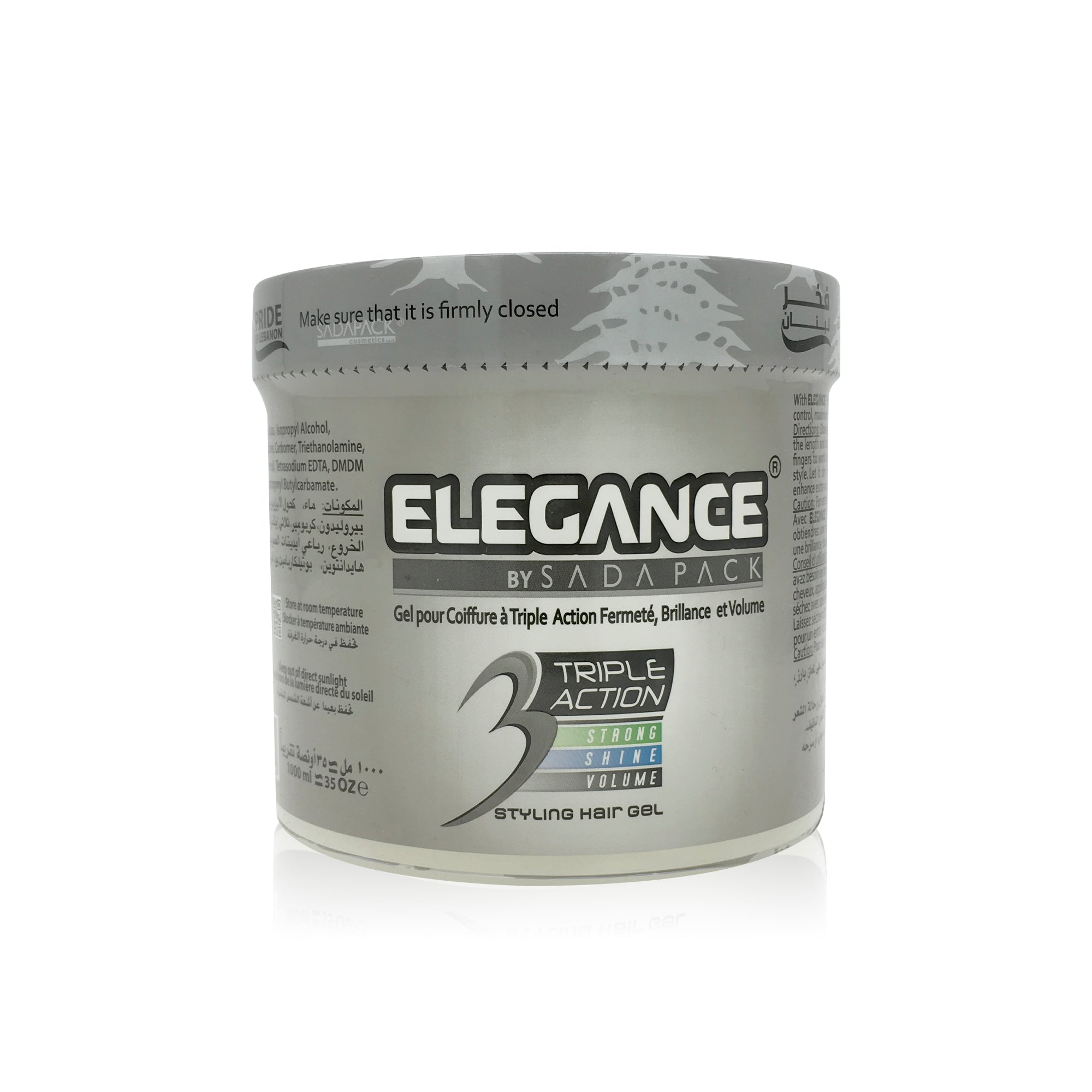 Shop Elegance Triple Action Styling Hair Gel | Dayjour