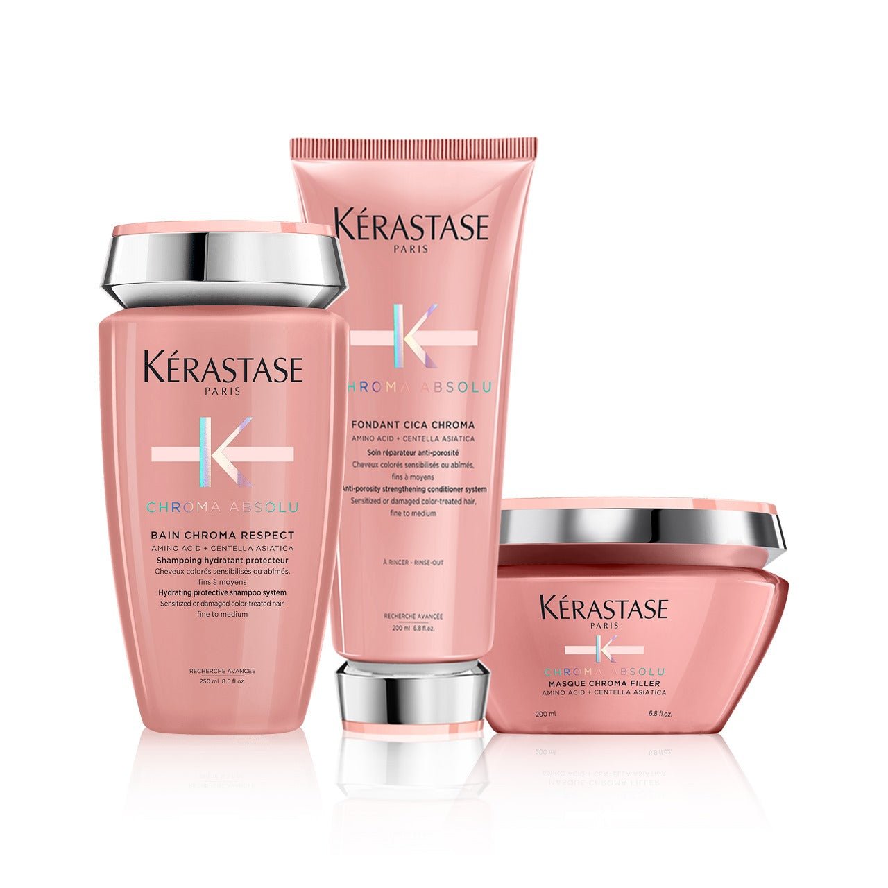 Kerastase Chroma Absolu (Bain Chroma Respect) Trio Package – Dayjour