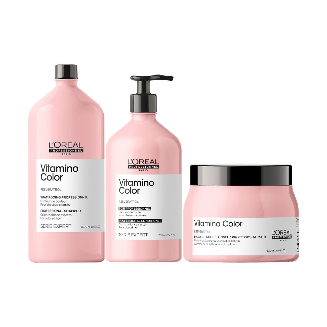 Loreal Vitamino Color Shampoo, Conditioner and Hair Mask – Dayjour